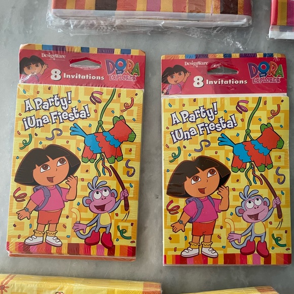 Designware | Party Supplies | Vintage Dora The Explorer Birthday Party ...